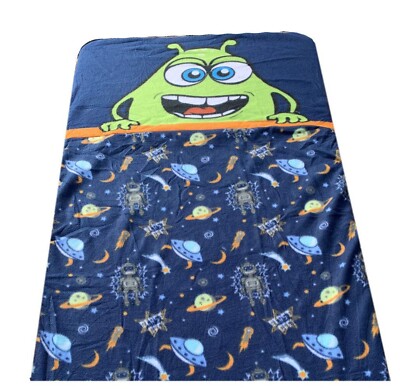ASOTV Zip It Friends Kids One-Piece Zippered Set Alien-Twin | eBay
