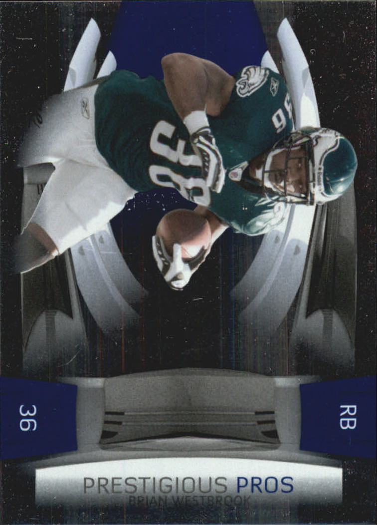 2009 Playoff Prestige Prestigious Pros Blue Eagles Card #9 Brian ...