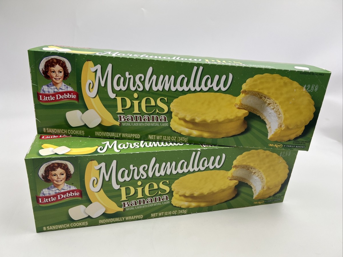 Little Debbie Marshmallow Pies Banana Speculite | Throwback To When