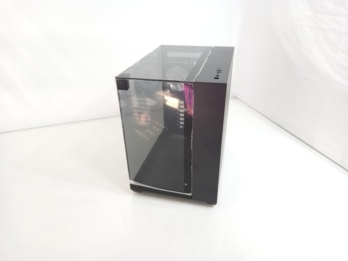 Vida Visio Mid Tower ATX Tempered Glass Windowed Gaming Desktop Case ...