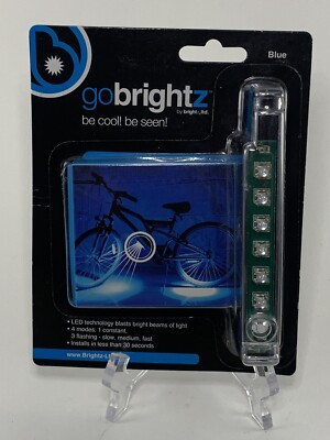Brightz GoBrightz Bike Frame Light with Bright LED Glow, Blue - Frame ...