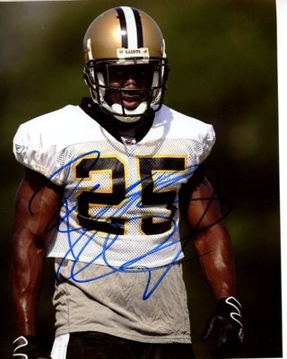 REGGIE BUSH signed autographed 8x10 NFL NEW ORLEANS SAINTS photo | eBay
