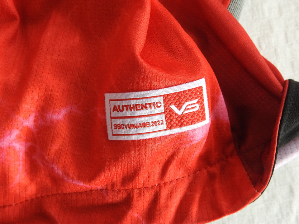 FC Simba 2022 Home Jersey #25 Moses VG Red Shirt Size L Football Soccer ...