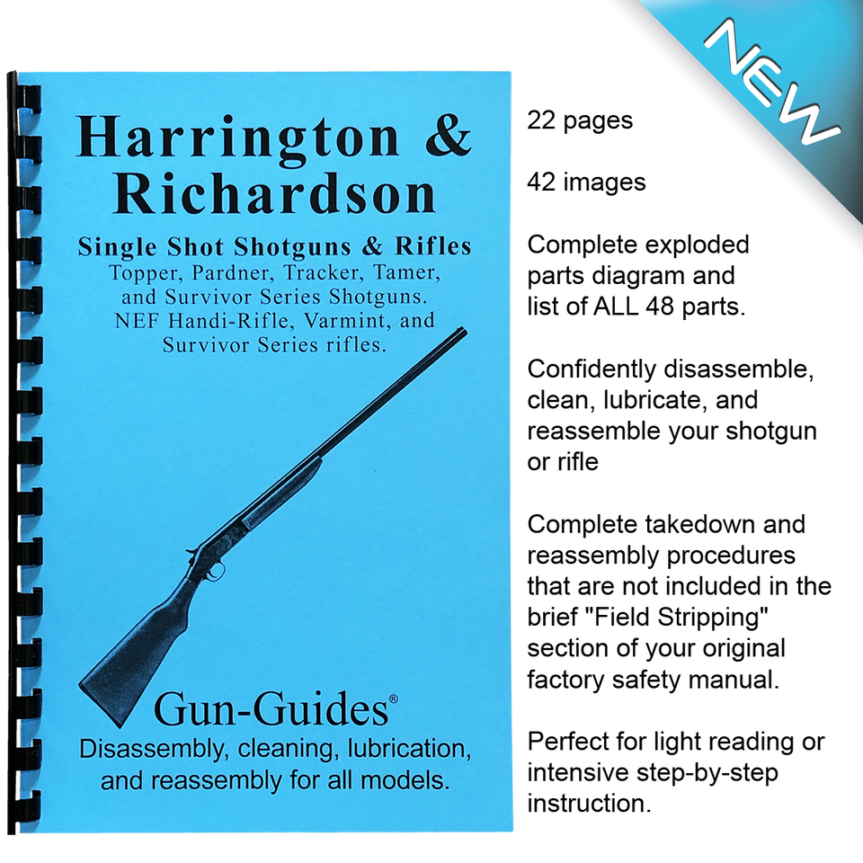 H&R NEF Screw Handi Rifle Forend stock quick takedown ring Harrington ...