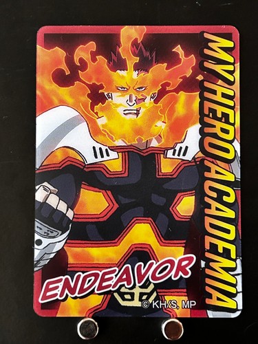Endeavor Charizard Of MHA Metal Card Japan Limited 1st Edition Rare #1 ...