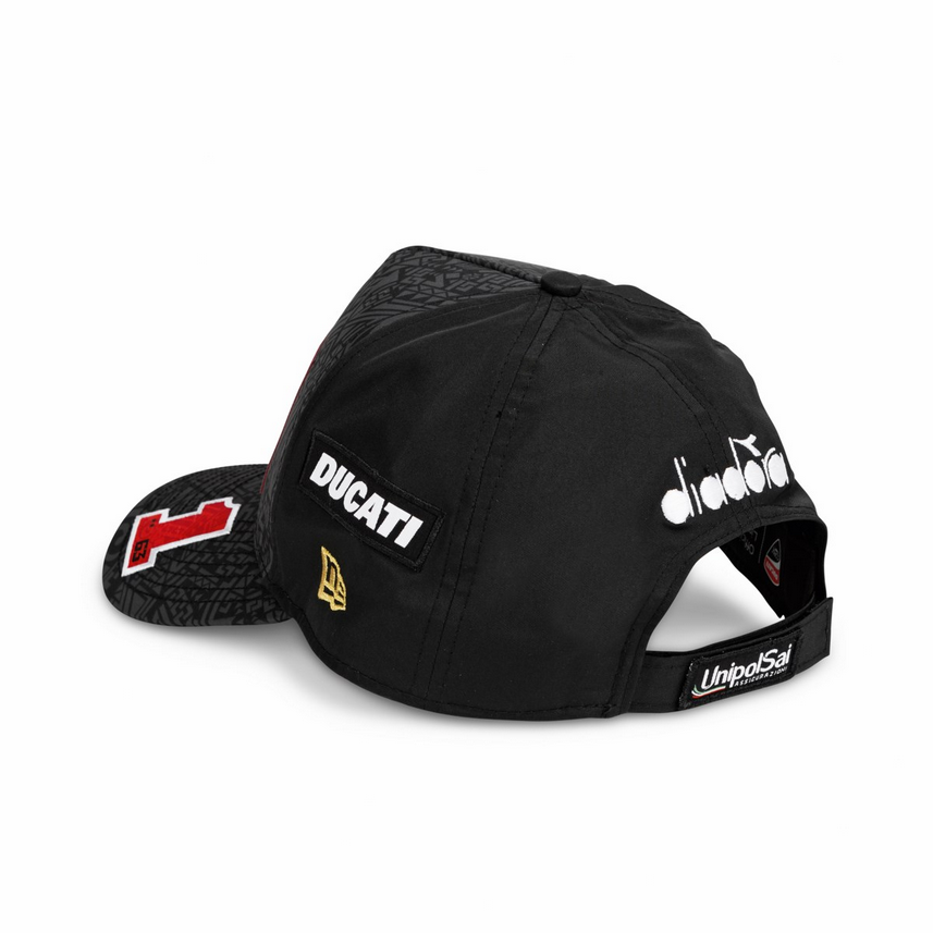DUCATI Corse MotoGP Replica Kappe Cap Mütze PB63 #1 PECCO BAGNAIA ...