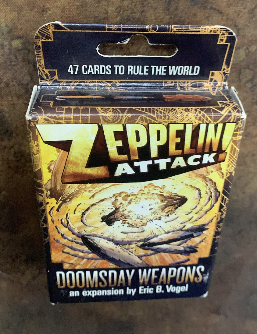 Zeppelin Attack Doomsday Weapons Expansion SEALED Deck Building Card ...
