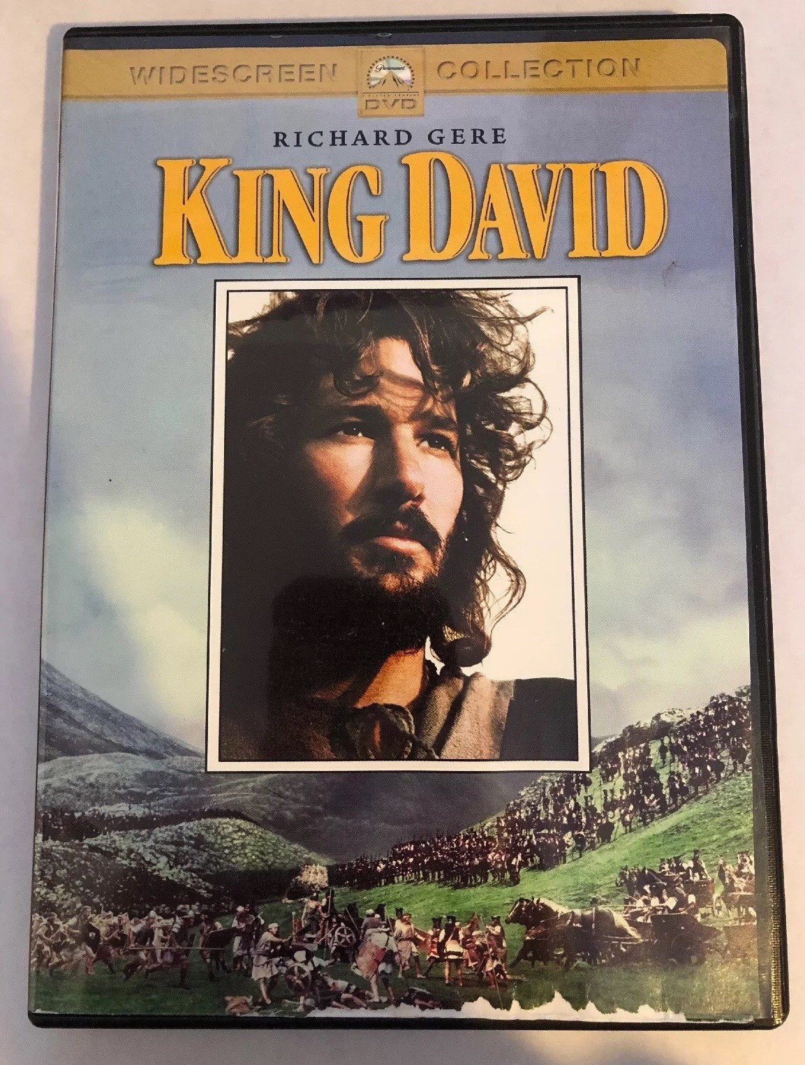 King David (DVD) Richard Gere, VG Shape w/ INSERT, RARE OOP, Authentic ...