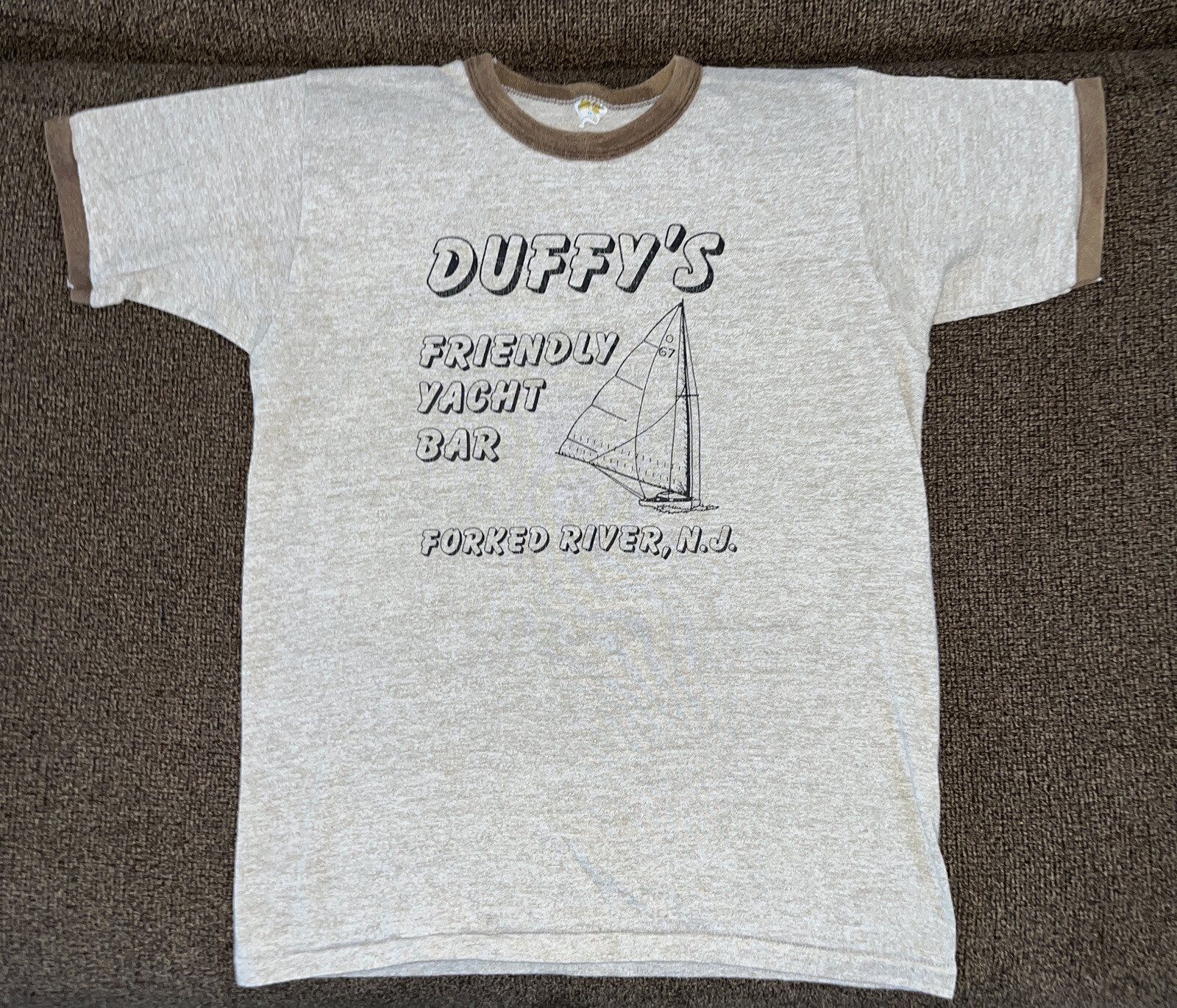 Vintage Duffy’s Friendly Yacht Bar Shirt - Forked River NJ - Boxer ...