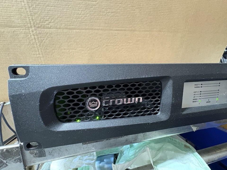 Crown 2|300 Drivecore install Analog Series Power Amplifier Tested ...