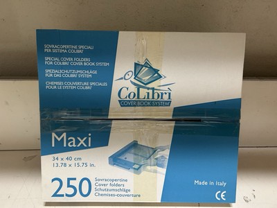 CoLibri Systems Covers MINI Book Cover Pouches 250-Pack 34 x 40 cm | eBay