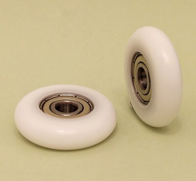 Rowing machine seat wheel. Nylon roller & bearing 8x40x10mm. SALE ...