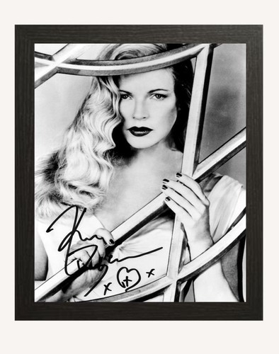 Kim Basinger SIGNED & FRAMED AUTOGRAPH 10" X 8" REPRODUCTION PP | eBay UK
