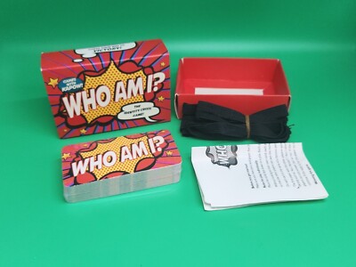 Who Am I? Identity Crisis Game NEW OPEN BOX SEALED CARDS Professor ...