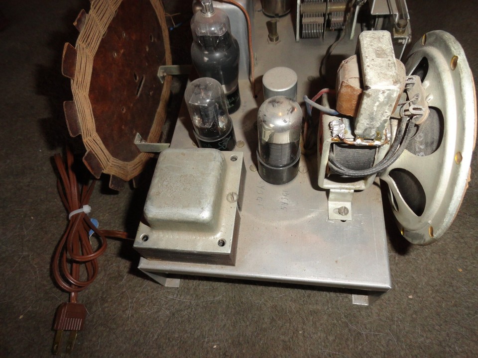 VINTAGE FERGUSON 382U AM TUBE RADIO CHASSIS (WORKING) | eBay