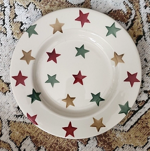 Emma Bridgewater Christmas Stars Plate 8.5" 1st | eBay