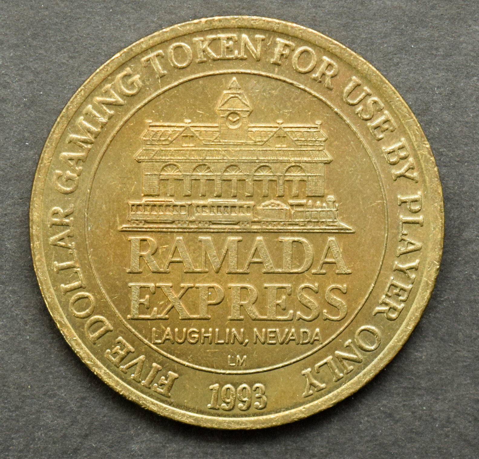 Ramada Express Casino Laughlin Nevada $5 Gaming Token 1993 | eBay