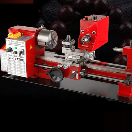 350 Digital Lathe Infinitely Adjustable Speed High-precision Small ...