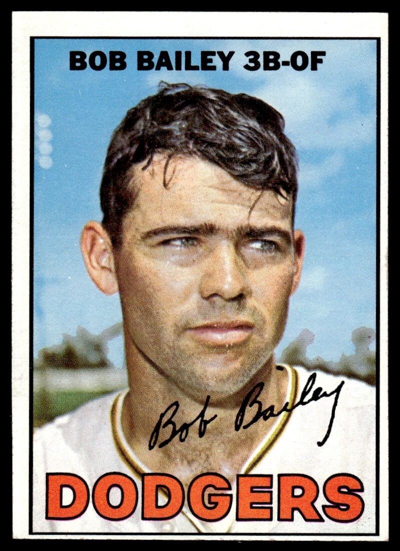 1967 Topps Bob Bailey Los Angeles Dodgers #32 ** | eBay