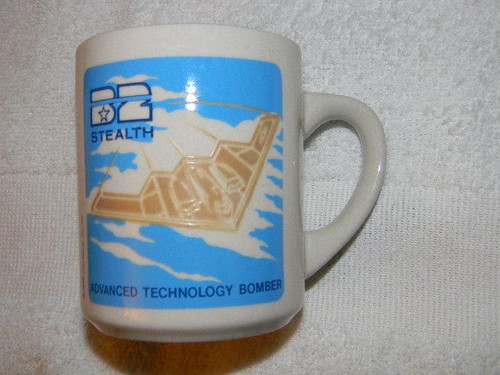 B2 Stealth Advanced Technology Bomber- mug/cup- diff.design on each ...