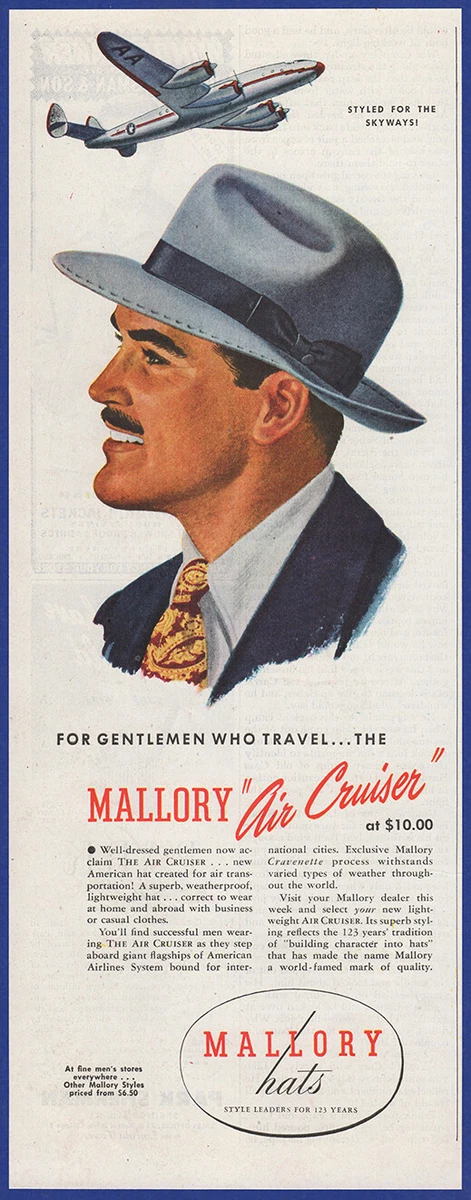 Vintage Men Fashion Ads