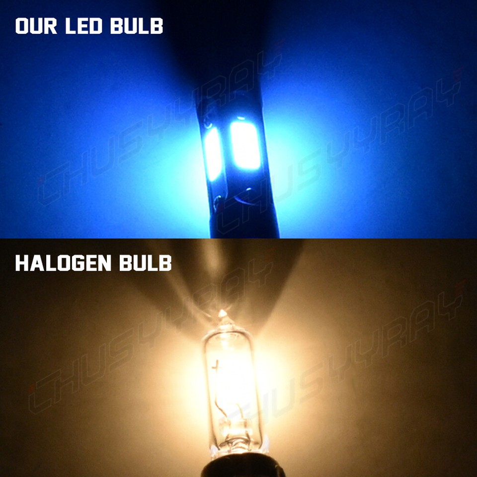 For INFINITI G35 2003 2004 2005 Ice Blue H4 LED Headlight Bulbs High ...