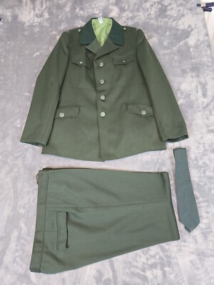 East German Forestry Service Uniform Tunic Jacket DDR LVP MFS Forst ...
