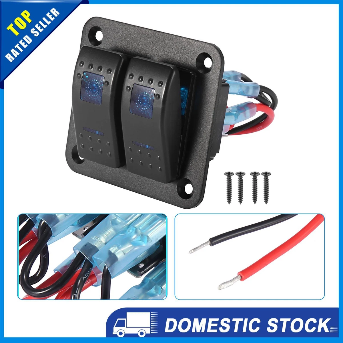 Toggle Switch Safety Panel