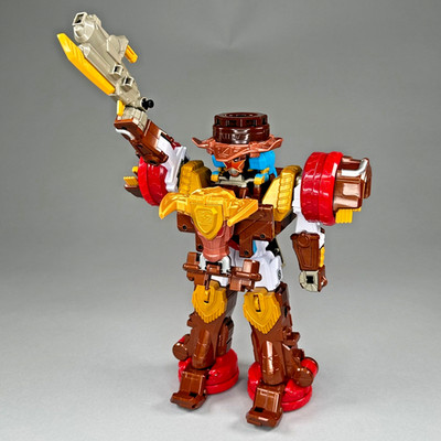 Power Rangers Ninja Steel Ninninger DX BISON KING BISONKING MEGAZORD ...