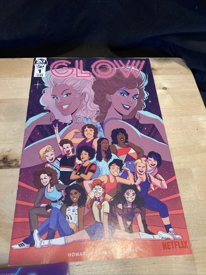 Glow Comic Series Netflix Issue 1 Cover A & B, Issue 2 | eBay