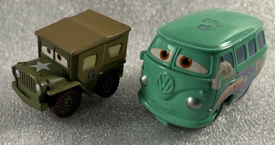 Disney Pixar Cars Mini Adventures Sarge & Fillmore LOOSE! | eBay