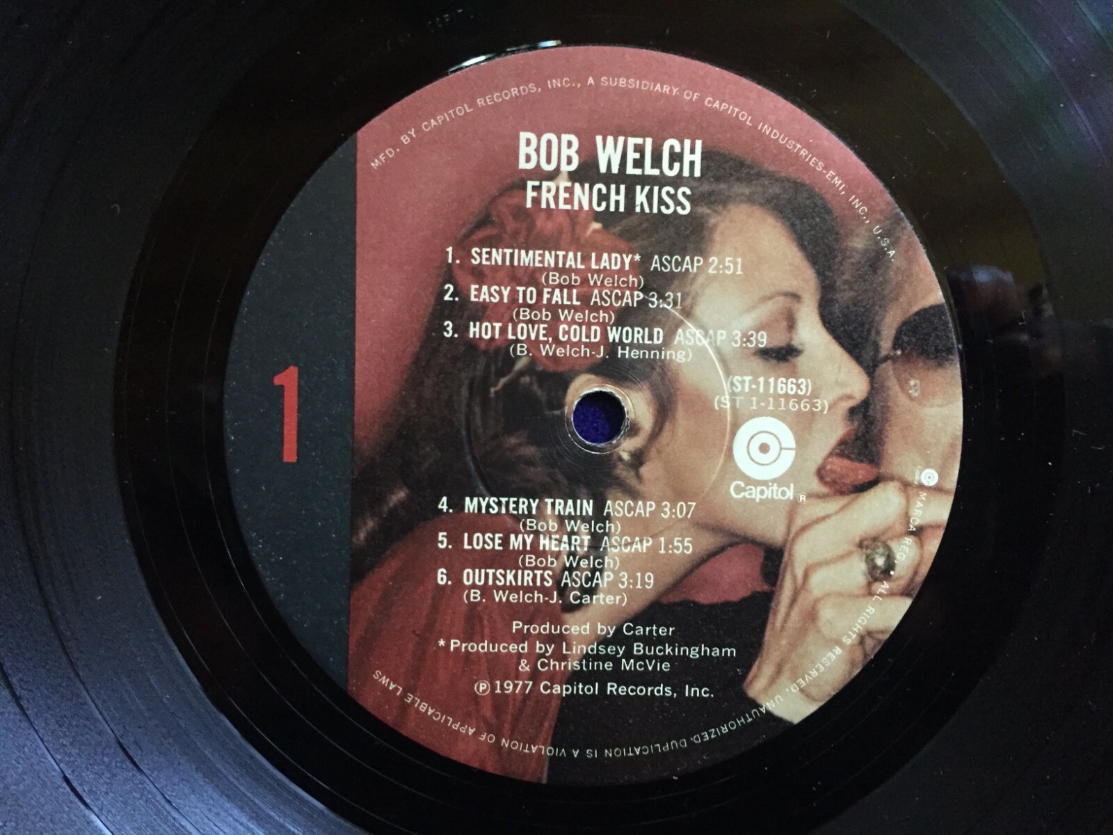 Bob Welch FRENCH KISS 1977 Capitol VG+/EX Ex Fleetwood Mac | eBay