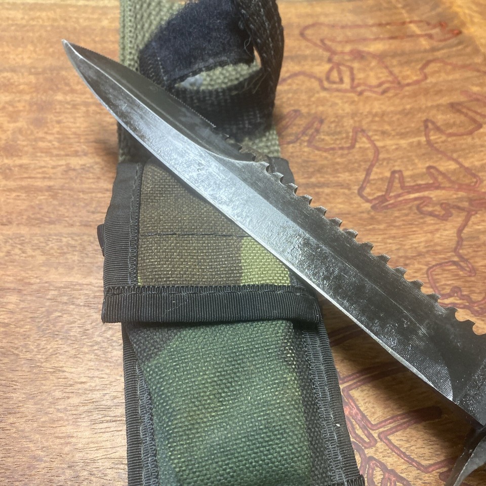 Vintage Imperial M7S Survival Military Fixed Blade Knife/Dagger ...