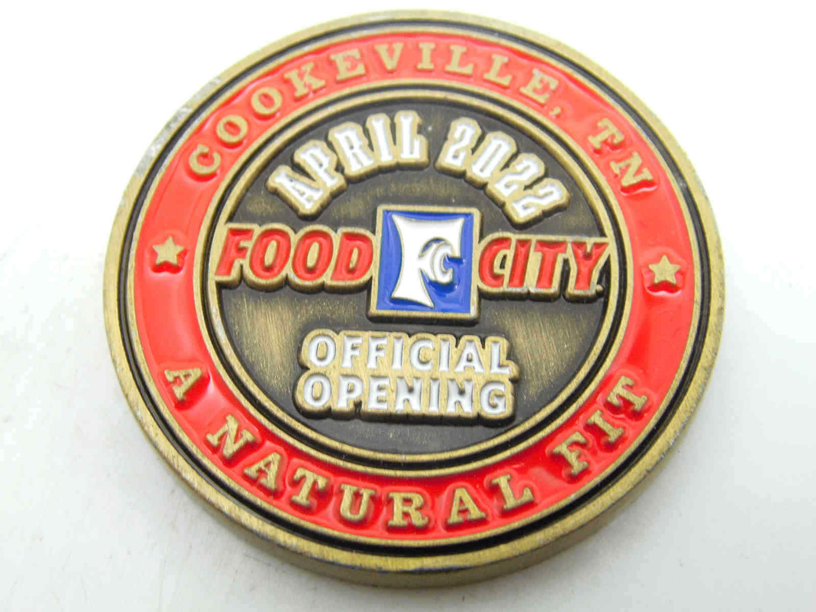 FOOD COOKEVILLE TN CHALLENGE COIN | eBay