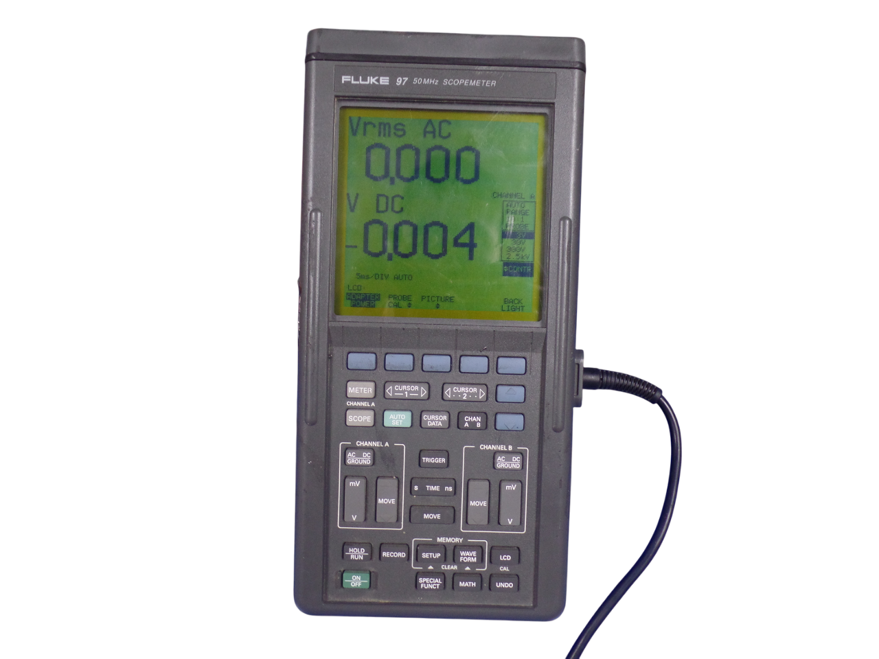 Fluke 97 ScopeMeter 50 MHz HandHeld Oscilloscope - Free shipping | eBay