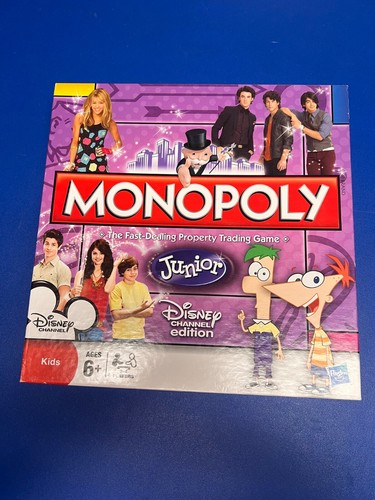 Monopoly Junior Disney Channel Edition with Hannah Montana, Jonas ...