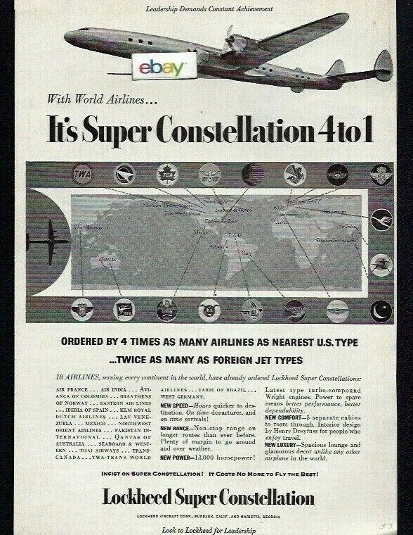 Lockheed Super Constellation Interior