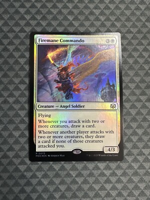 MTG Firemane Commando #0073 Foil Rare March Of The Machine (MOM) | eBay