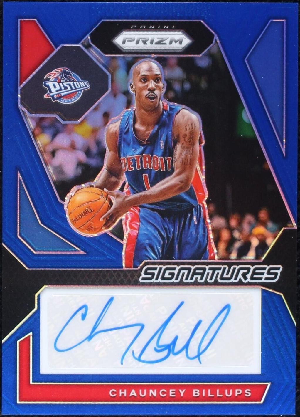 2023-24 Panini Prizm - Signatures Chauncey Billups #SIG-BIL Blue Prizm ...