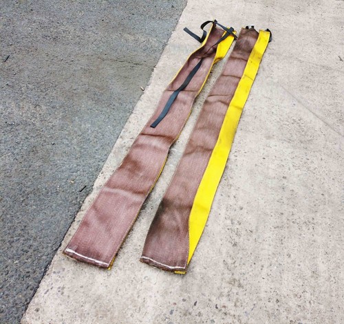 Fabric Forklift Fork Sleeves Covers - 150mm x 70mm x 1800mm - Fork ...