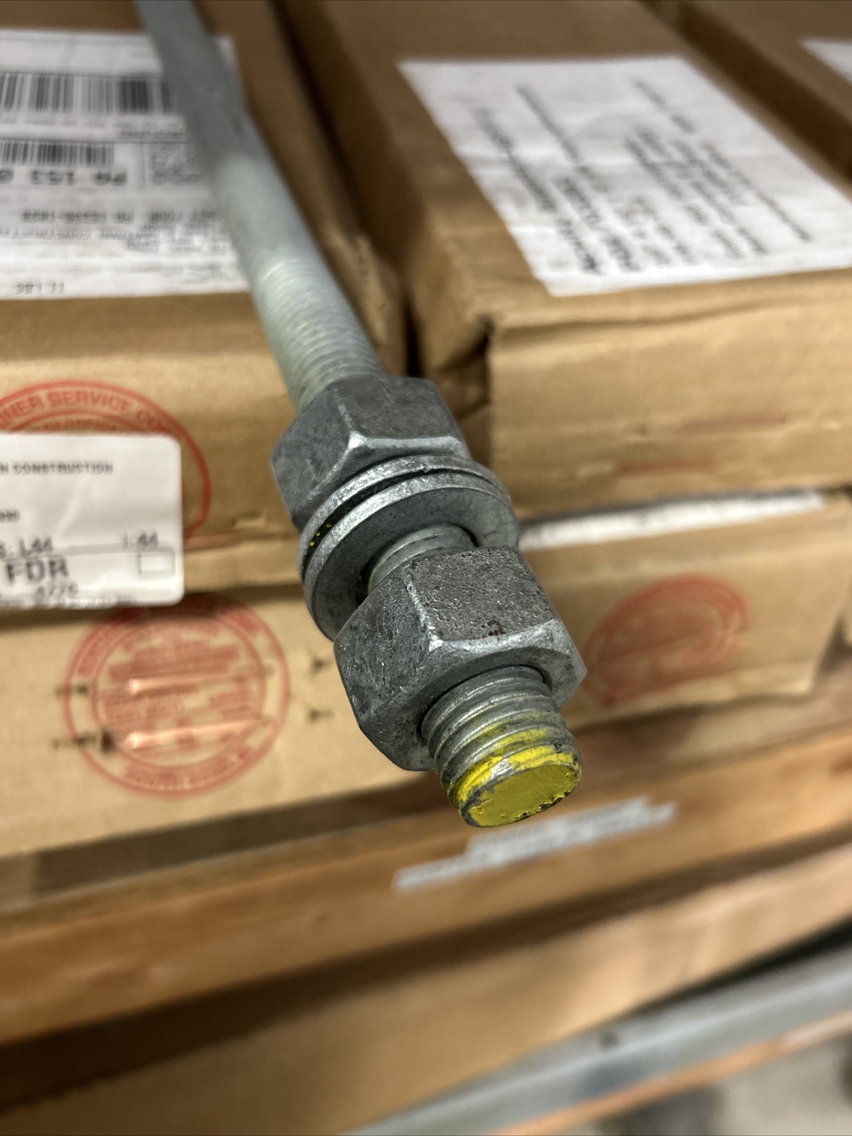 - Holophane Lighting Anchor Bolt Hardware 3/4”x18”x3” AB Galvanized AB ...