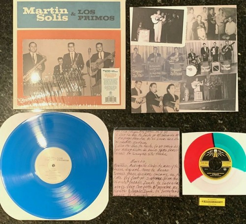 Martin Solis Los Primos TRI-Color 7" & TURQUOISE Vinyl THIRD MAN ...