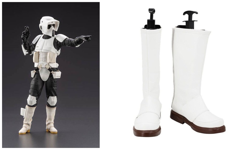 Star Wars Scout Troopers Shoes Cosplay Boots | eBay