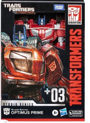 Transformers Gamer Edition WFC Optimus Prime Action Figure In Hand ...