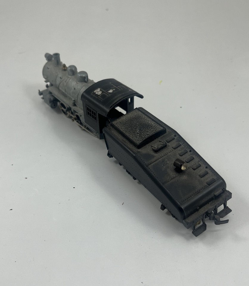 HO Mantua 0-4-0 Undecorated Steam Locomotive w/Slope Back Tender-DC ...