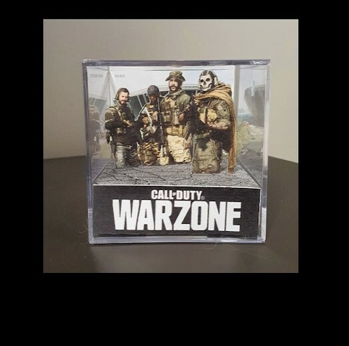 Call of Duty WarZone COD Themed Gift - Diorama Cube | eBay