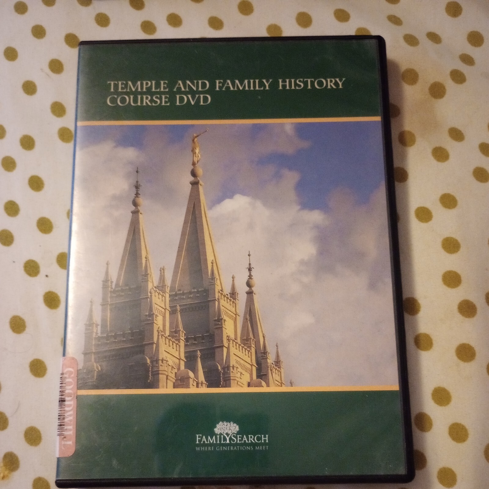 LDS Temple & Family History Course DVD Mormon Jesus Christ of Latter ...