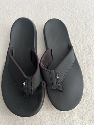 Nike Womens Celso Sandal Size 8 Black Thong Slide Flip Flop Shoe South ...