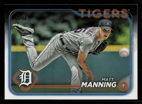 2024 Topps Matt Manning #277 Detroit Tigers Baseball Card | eBay