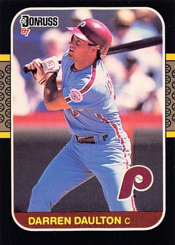 Darren Daulton 1987 Donruss 262 Philadelphia Phillies Baseball Card | eBay